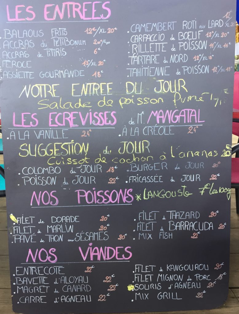 Le Petibonum, restaurant au Carbet, Martinique - Miss Ségo